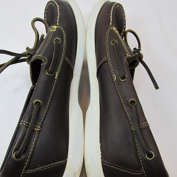 G.H. Bass & Co. | Shoes | Gh Bass Co Womens Leather Dock Shoes Loafers ...